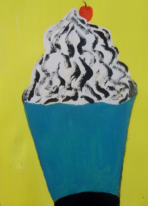 Milkshake - Nicole Lowery - Paintings & Prints, Food & Beverage, Other ...