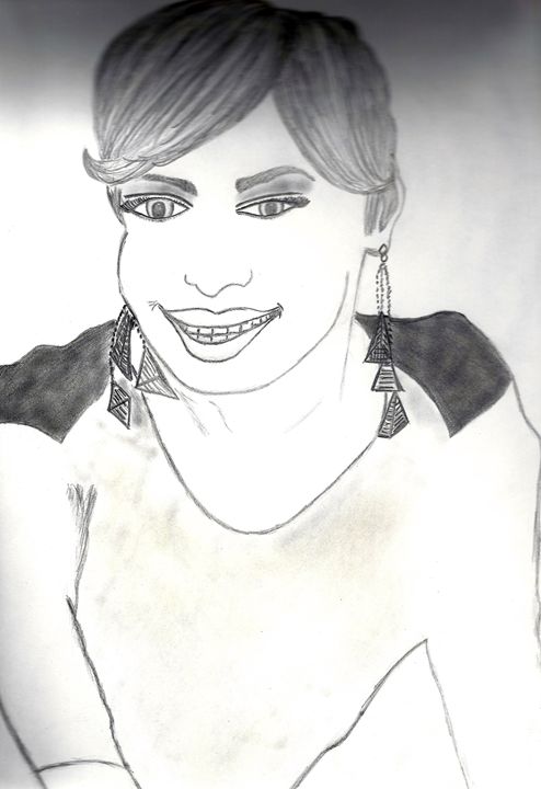 Pose for the Camera - Nicole Lowery - Drawings & Illustration, People ...