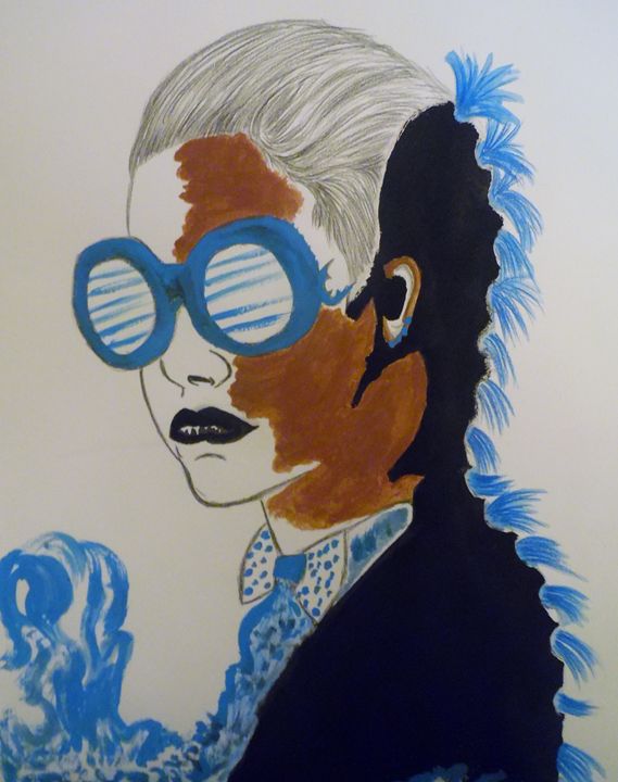 Human fountain - Nicole Lowery - Drawings & Illustration, People ...