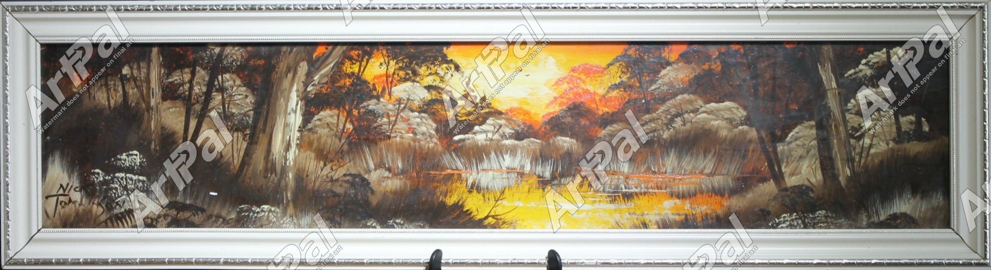 Nick Tomlinson in a hairy forest - Borwick Studio - Paintings & Prints ...