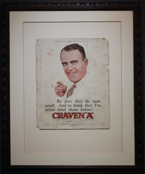 Advertising copy from old magazine - Borwick Studio - Paintings ...