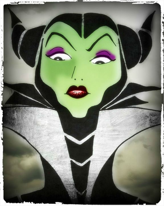 Maleficent - Amanda Gatton - Drawings & Illustration, Childrens Art ...