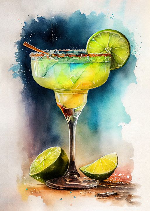 Artistic Cocktails Citrus and salt - JBJart Justyna Jaszke - Paintings ...