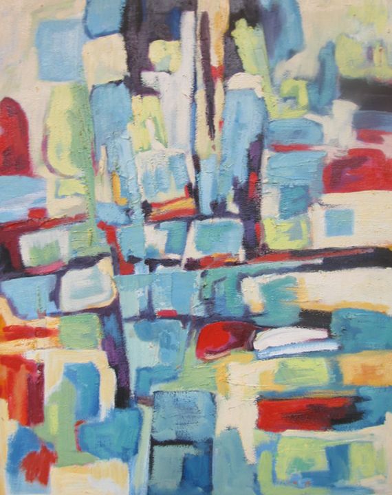 Composition - Berkan'Art - Paintings & Prints, Abstract, Other Abstract ...