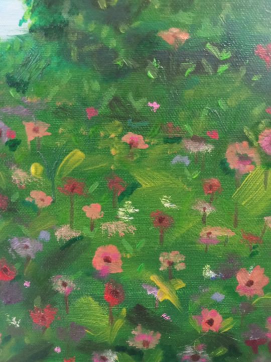 Just Like Springtime - Lucky Break - Paintings & Prints, Flowers ...