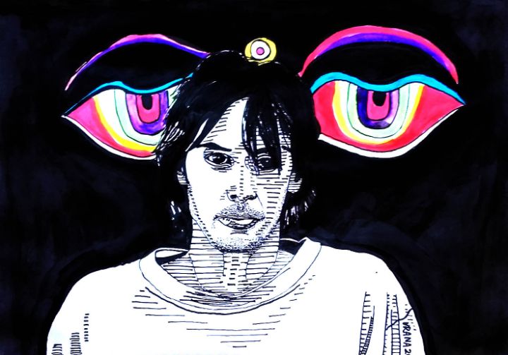 Keanu Reeves - Martin "The Raven" Vrana - Paintings & Prints, People ...