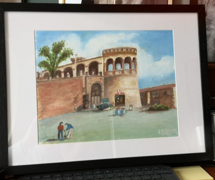 Castel of Moncalvo - NeverTooLate - Paintings & Prints, Places & Travel ...