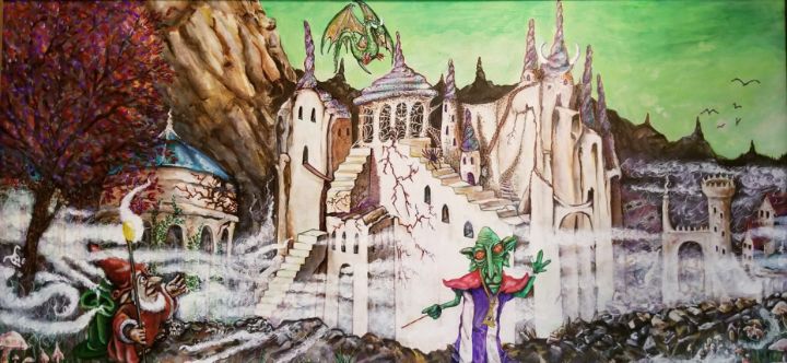 Madjick Mist - Anton's Originals - Paintings & Prints, Fantasy ...