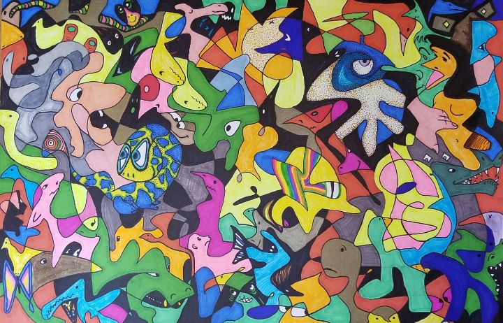 Bedlam exercise 4 - Anton's Originals - Drawings & Illustration ...