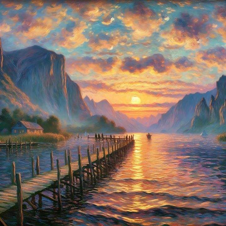 Impressions Sunrise 2 - Kalbuzz - Digital Art & AI, Landscapes & Nature ...