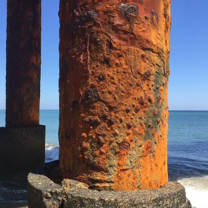 Rusty Pillar - DedoChoza.com - Paintings & Prints, Abstract, Color - ArtPal