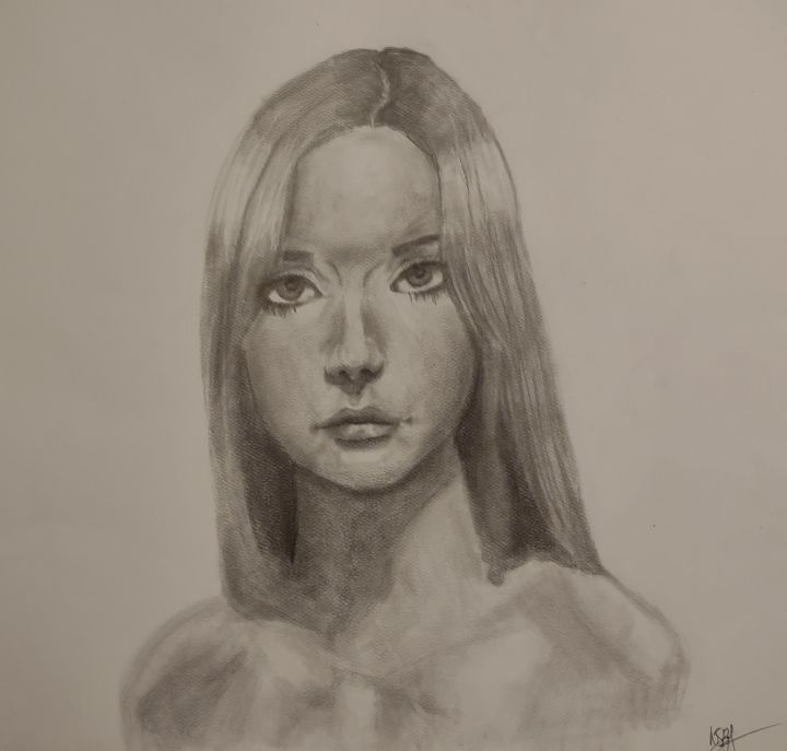 The Idle Woman - Nicolas J. Art Gallery - Drawings & Illustration ...