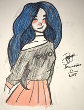 Vacation Girl - Caiden - Drawings & Illustration, People & Figures ...