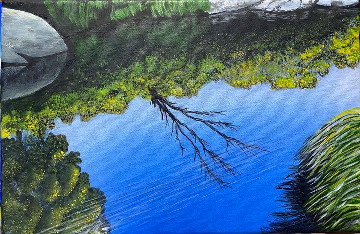 reflections - Douglas Robertson - Paintings & Prints, Landscapes ...