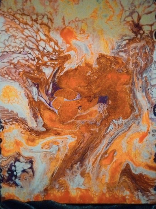 Oranganator 56 - Fluorescent Flow - Paintings & Prints, Humor & Satire ...