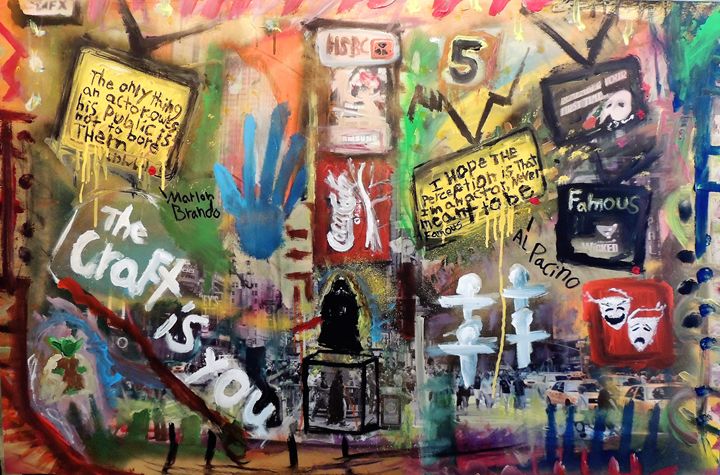 THE FORCE OF ACTION - The Millennials Art - Paintings & Prints, People ...