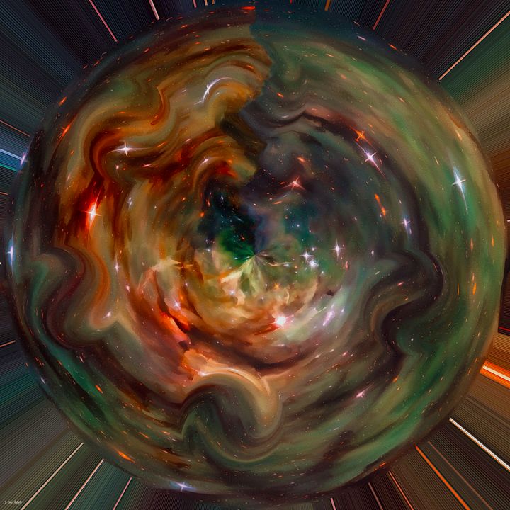 Nebula Orb - Stocksom Art Prints - Paintings & Prints, Abstract ...