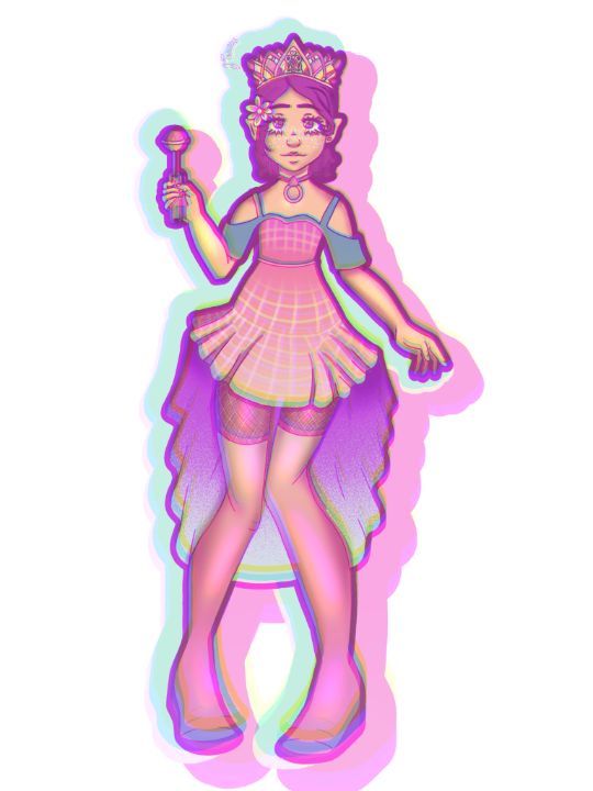 Magical Girl Queen - Alexi - Digital Art & AI, Fantasy & Mythology ...