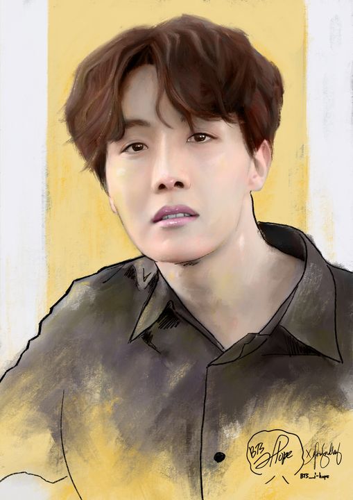 J-hope - Bryan Sudlay - Paintings & Prints, People & Figures, Celebrity ...