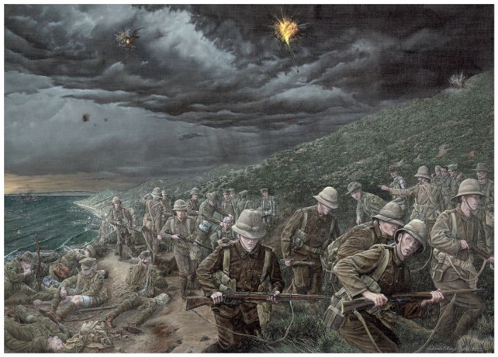 Gallipoli - Warren Keays-Smith - Paintings & Prints, Politics ...