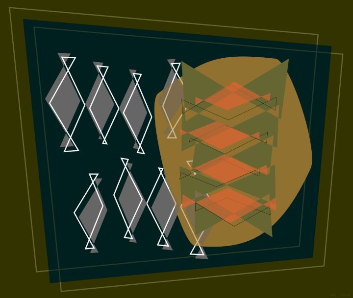 figure 0322.19 - awl Designs - Digital Art & AI, Abstract, Geometric ...