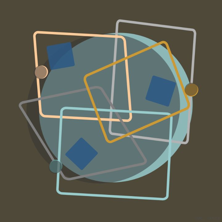 note - awl Designs - Digital Art & AI, Abstract, Geometric - ArtPal