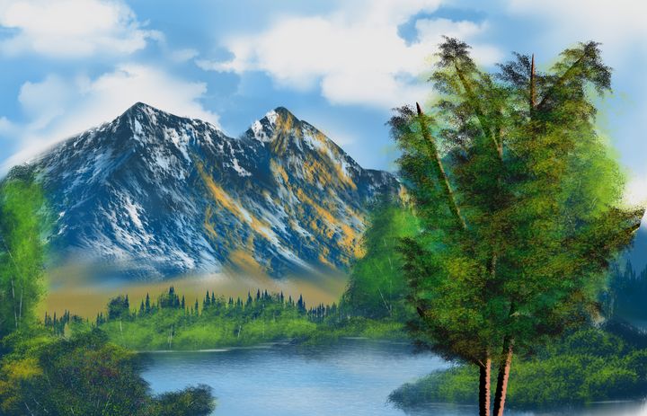 1st Digital Landscape - Bill's Gallery - Digital Art & AI, Landscapes ...