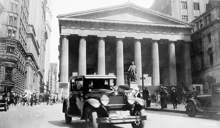 Wall Street, NYC 1926 - Visions of the World - Photography, Places ...