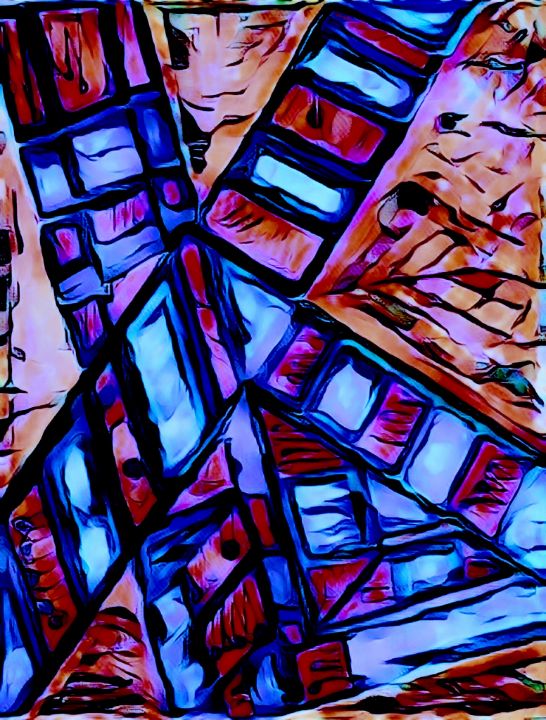 The Right Angle - Art Dreamer - Digital Art, Abstract, Irregular Forms ...