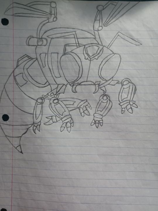 Robot Bee - Klove954 - Drawings & Illustration, Animals, Birds, & Fish ...