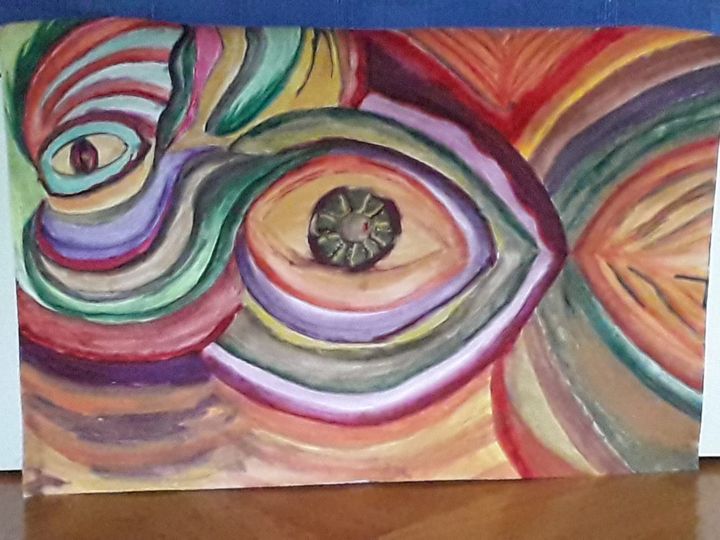 Third Eye - Child Of God - Paintings & Prints, Abstract, Color - ArtPal