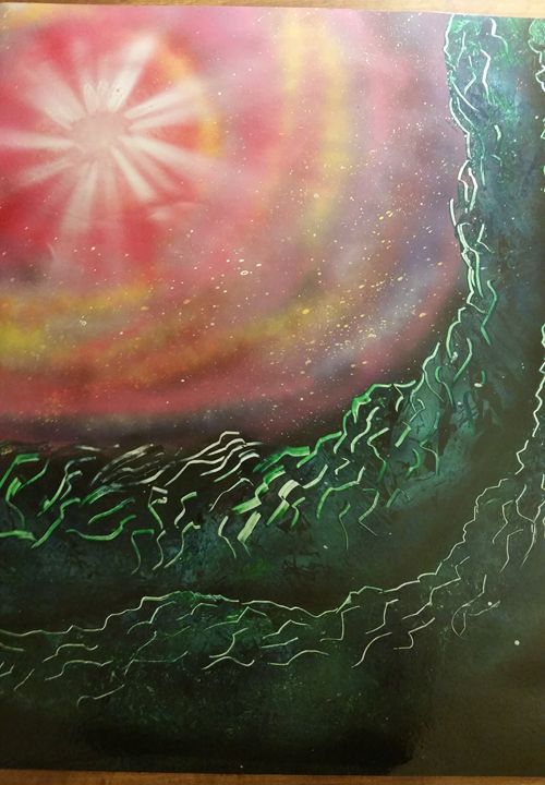 Cracked Sky - Aether Art - Paintings & Prints, Astronomy & Space, Other ...