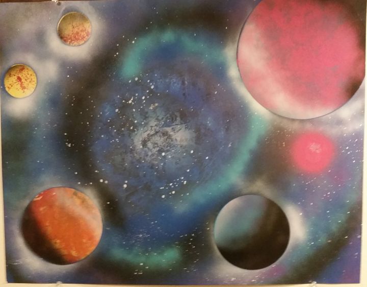 Galactic Wanderer - Aether Art - Paintings & Prints, Astronomy & Space ...