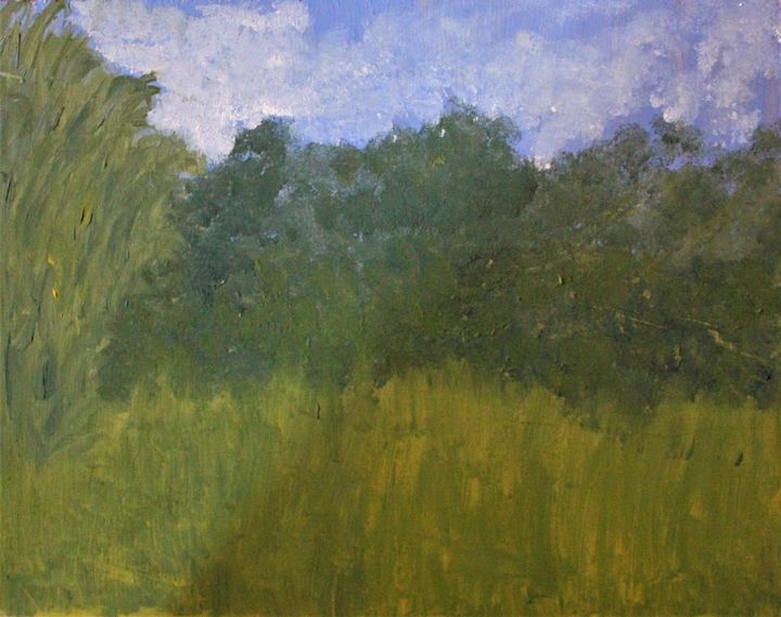 Green Landscape - Art By Josette - Paintings & Prints, Landscapes ...
