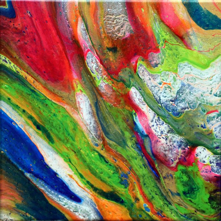 Miami Vice - Robin Signature Creations - Paintings & Prints, Abstract ...