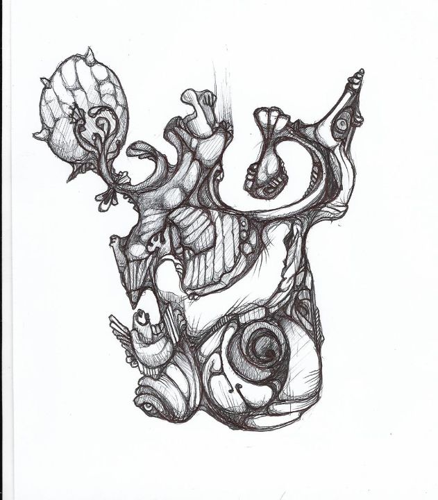 Unfulfilled Cravings - My Artworks - Drawings & Illustration, Abstract ...