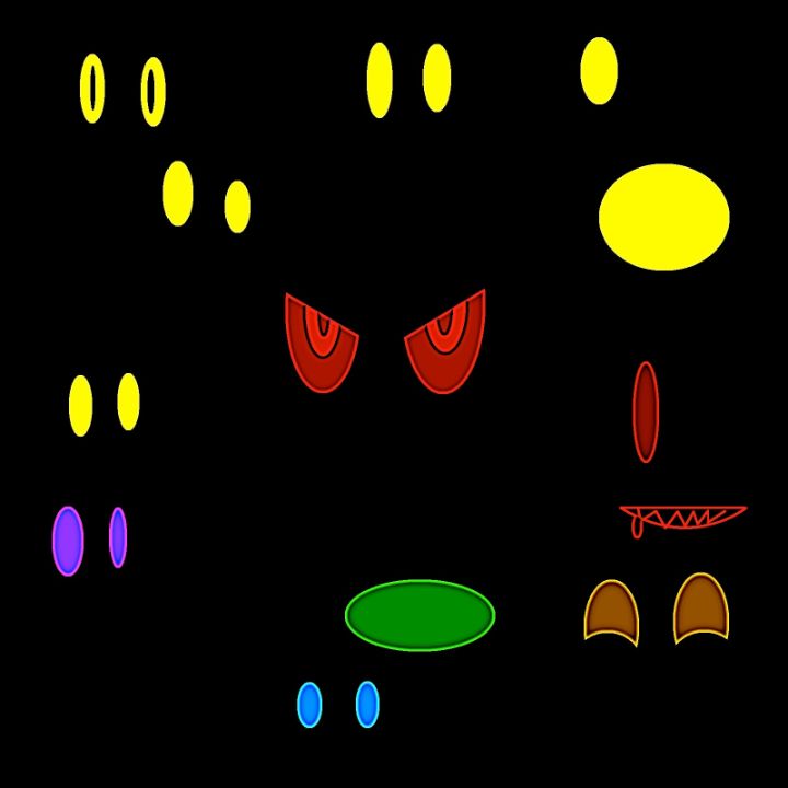 Eyes in the void - Boo wiis art collection - Drawings & Illustration ...