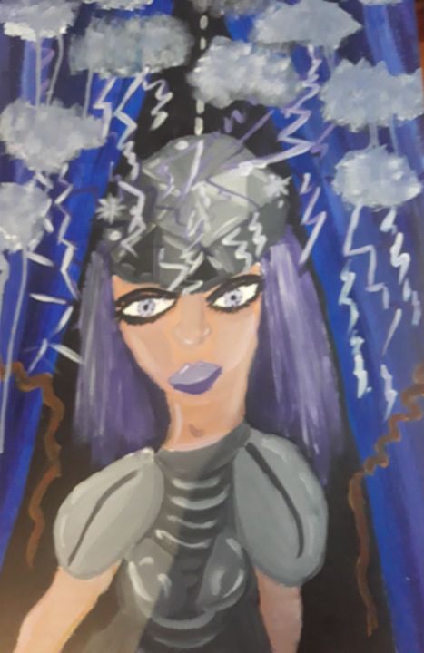 "The Lady of Thunder" - Vision of Surrealistics - Paintings & Prints ...