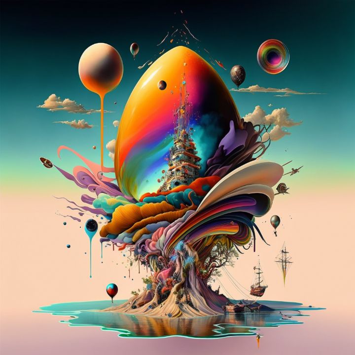 phallus landscape - DrlArtist - Digital Art & AI, Abstract, Figurative ...