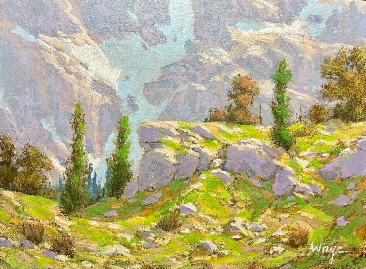 National Park - Michko Wrye - Paintings & Prints, Landscapes & Nature ...