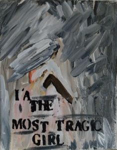 Tragic girl - Bella - Paintings & Prints, Abstract, Other Abstract - ArtPal