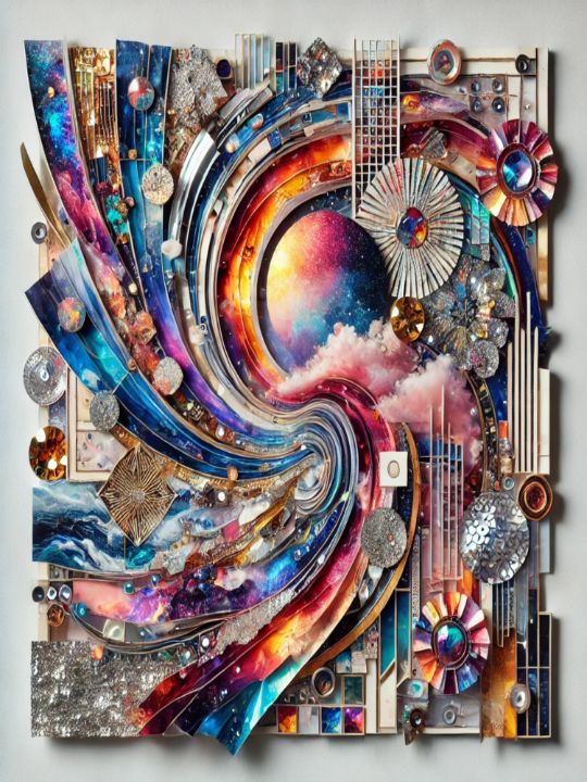 Multidimensional Abstract Art" - Movilla Services LTD - Digital Art ...