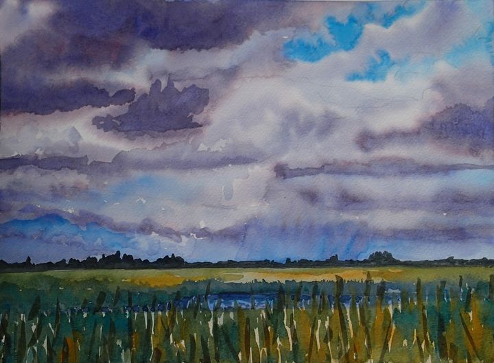 Prairie Sky - Junco Gallery - Paintings & Prints, Landscapes & Nature ...