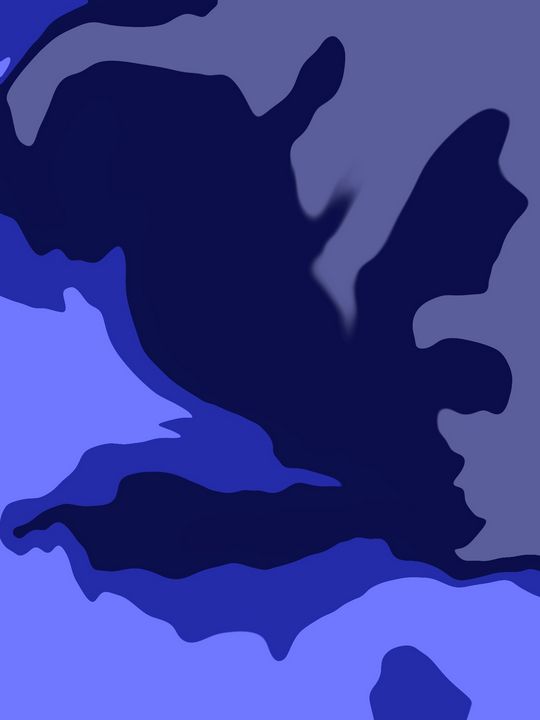 Graphic Water 6 - Artistic Aspiration - Digital Art & AI, Abstract ...