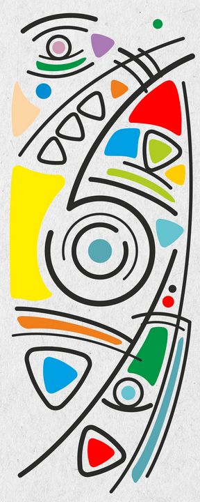 Xymbo Larr V102 - Diarma - Paintings & Prints, Abstract, Figurative ...