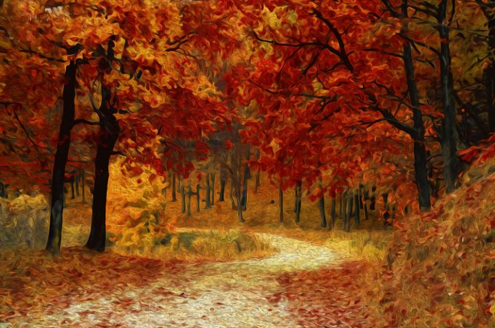 Watercolor Oil Painting - AHAD Art - Digital Art & AI, Landscapes ...