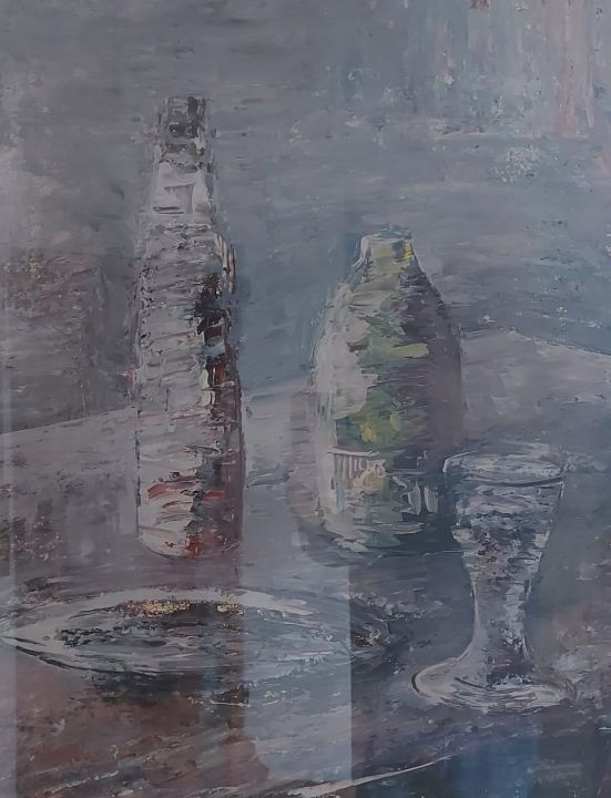 Stillleben - Volker Zink - Paintings & Prints, Abstract, Other Abstract ...