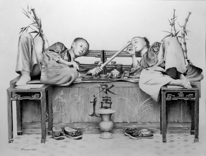 Anticipation of non-existence - Alexander Boytsov Gallery - Drawings ...