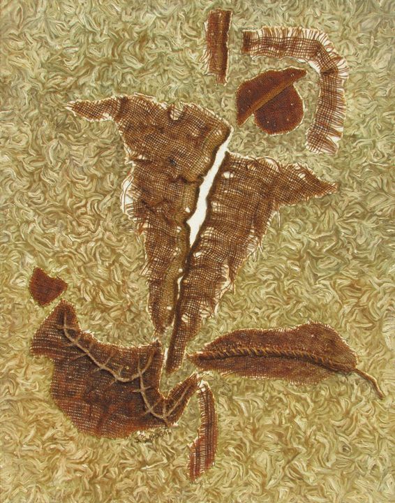 UNTITLED I - SHIVAYOGI MOGALI - Paintings & Prints, Abstract, Collage ...