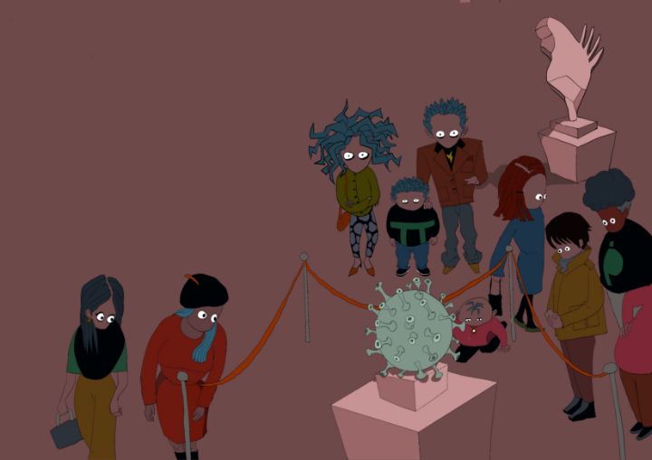 Covid Exhibition - Sabrina Choi - Digital Art & AI, Childrens Art ...